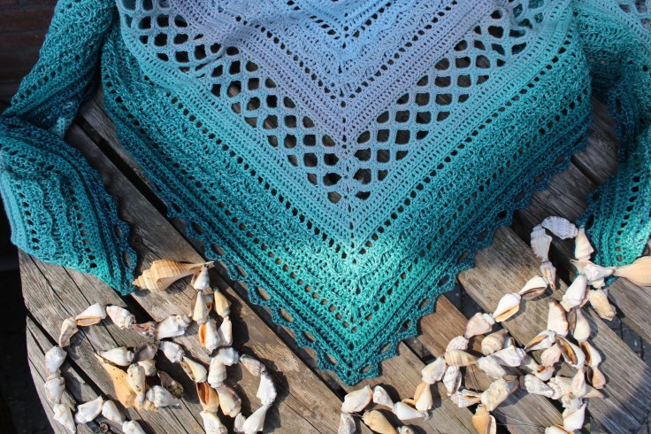 Soul of the Sea Shawl pattern is out now