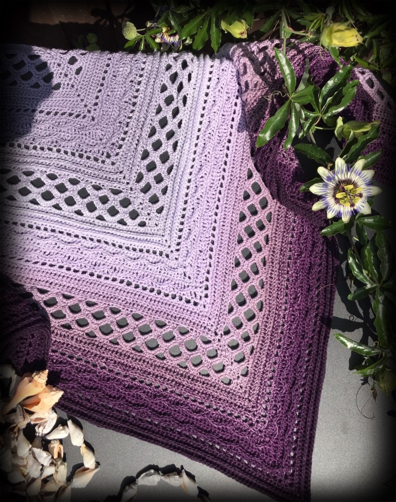 Soul of the Sea Shawl pattern is out now
