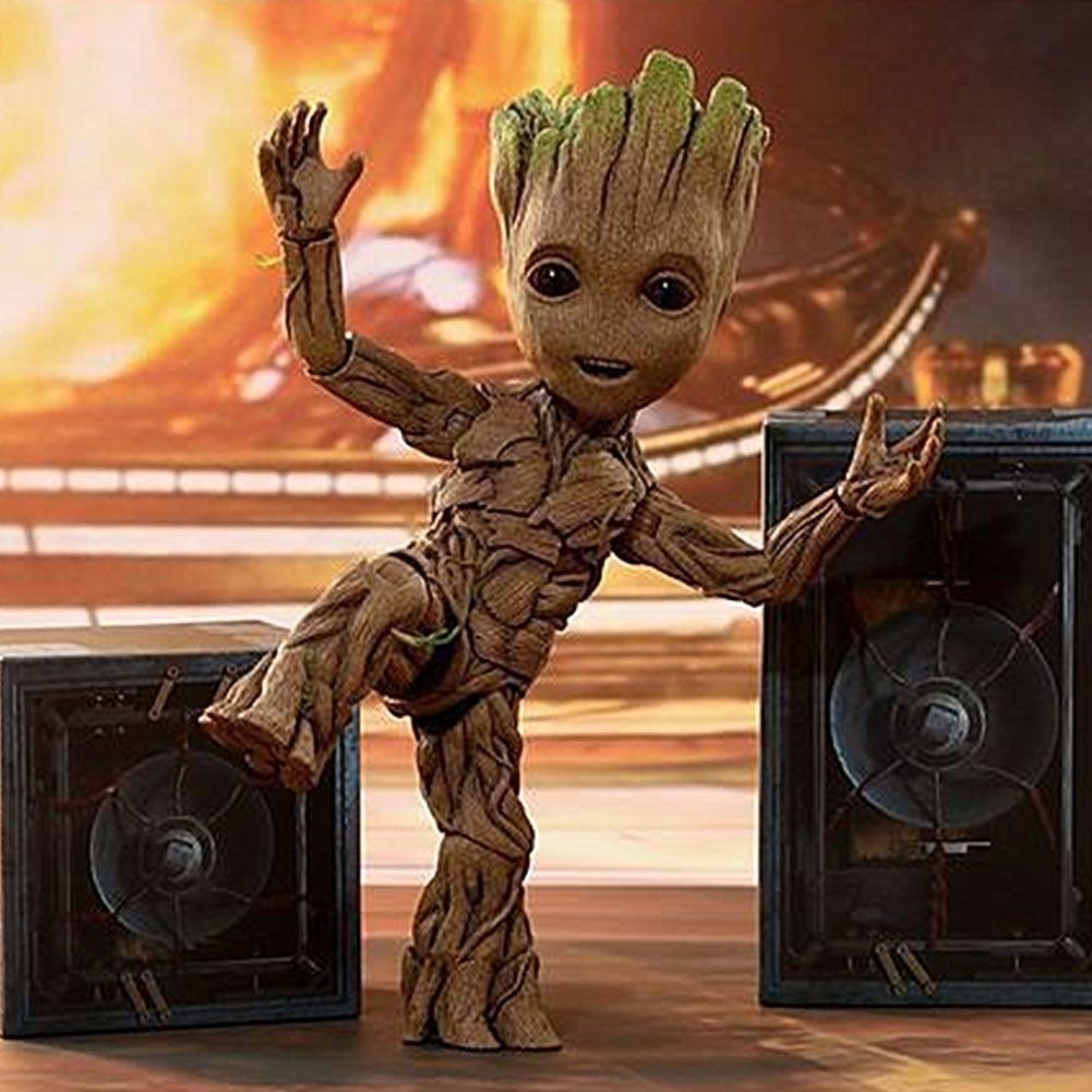 Baby Groot portrait…